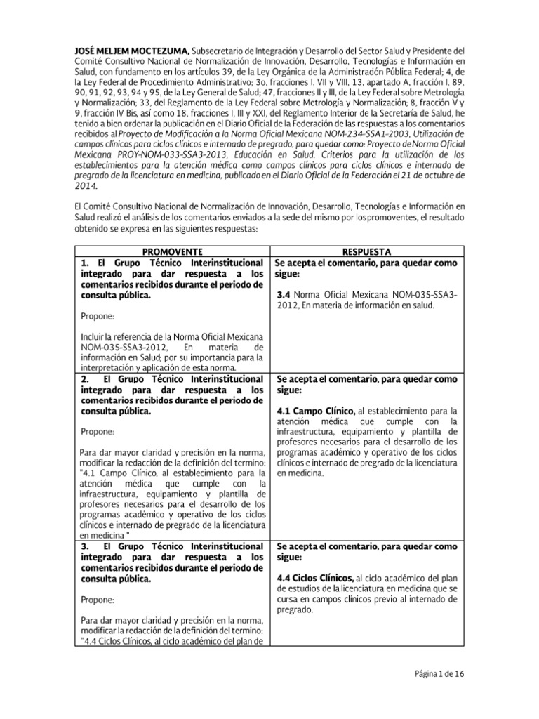 Nom 033 Ssa3-2018v Resp | PDF