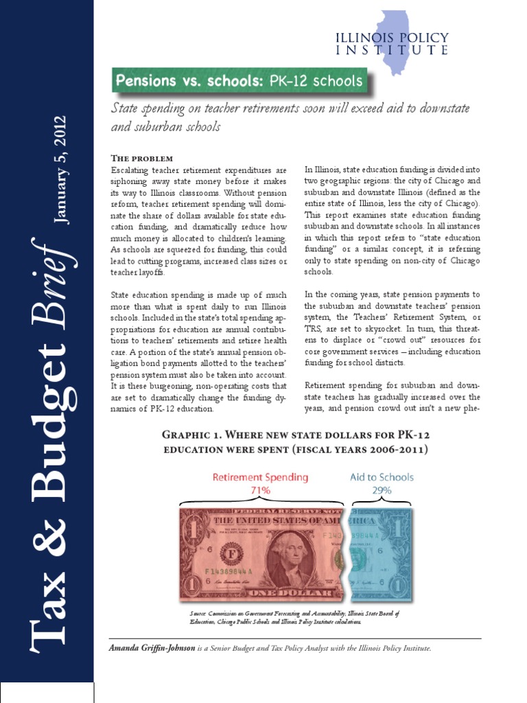 Pensions vs. Schools: PK-12 Schools | PDF | Retirement | Pension