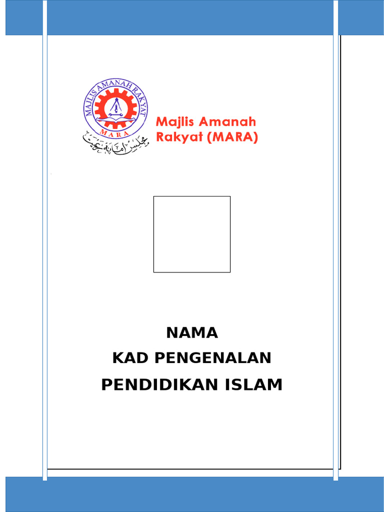 Template Mara Iv Mudahan Semua Dipermudahkan Dapat Jadi Guru Mara | PDF