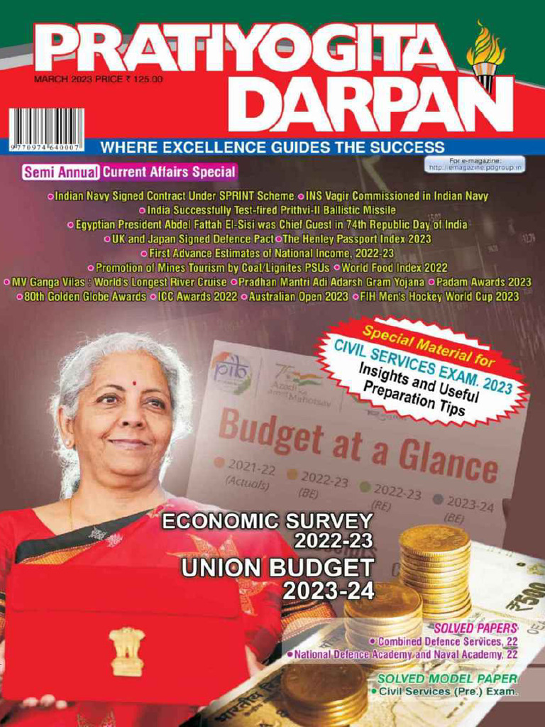 Pratiyogita Darpan Mar 2023 | PDF