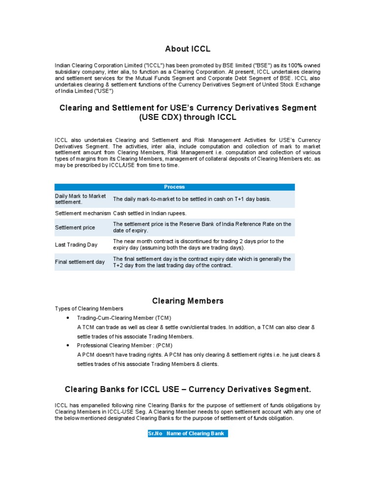 About Iccl | PDF | Futures Contract | Derivative (Finance)
