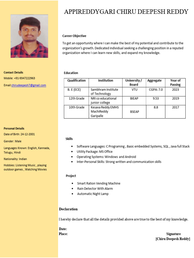 Deepesh Resume | PDF | Software | Computing