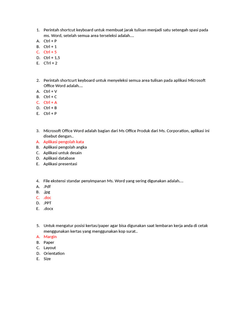UPLOAD Soal STS Informatika Kelas X 2024-2025 Dan Jawaban | PDF