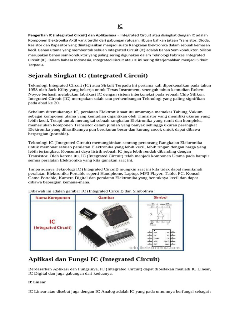 Materi IC Regulator | PDF