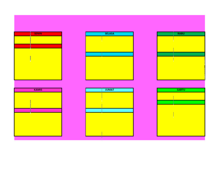 Jadwal Piket 5S OSIS | PDF