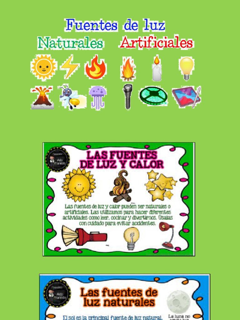 luz natural y artificial | PDF