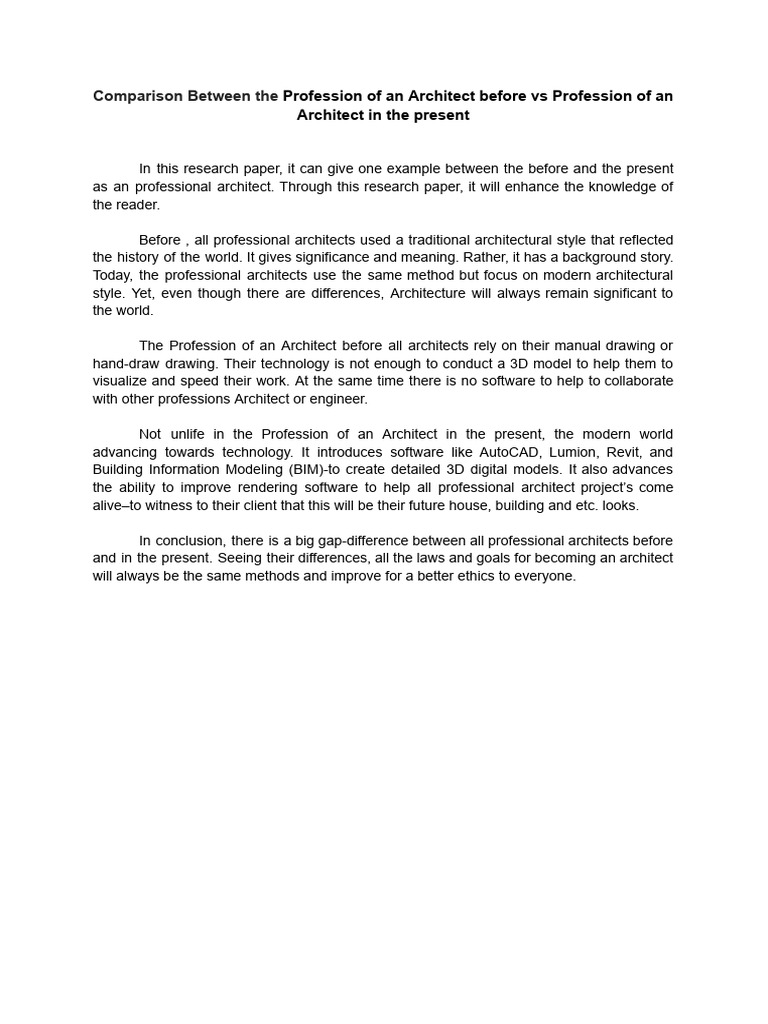 Comparison-Prof Prac2 | PDF | Art