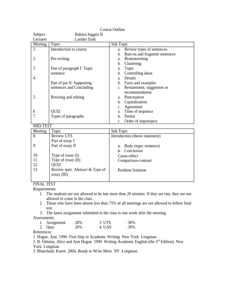 Meteri Lengkap B.I. 2 | PDF