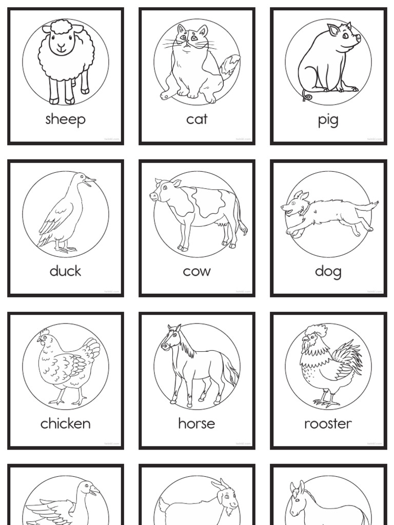 Farm Animal Names for Kids | PDF