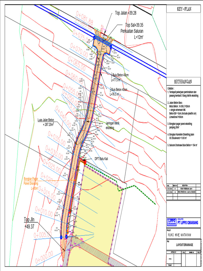 Layout Drainage Merged | PDF