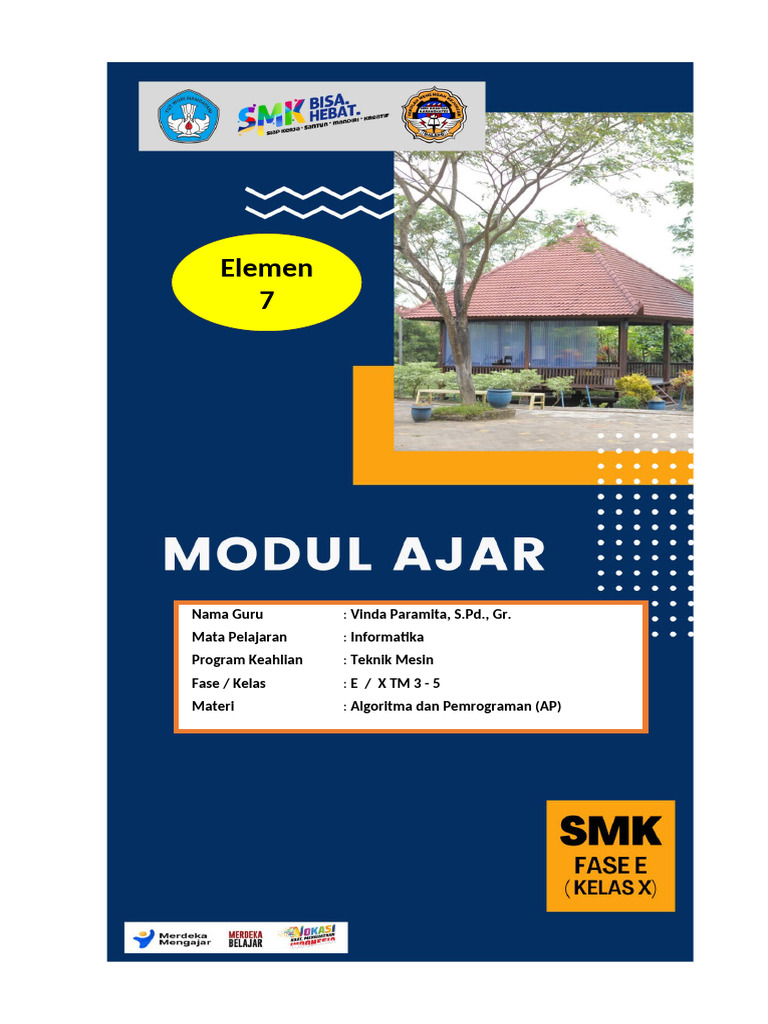Modul Ajar Algoritma Pemrograman SMK | PDF