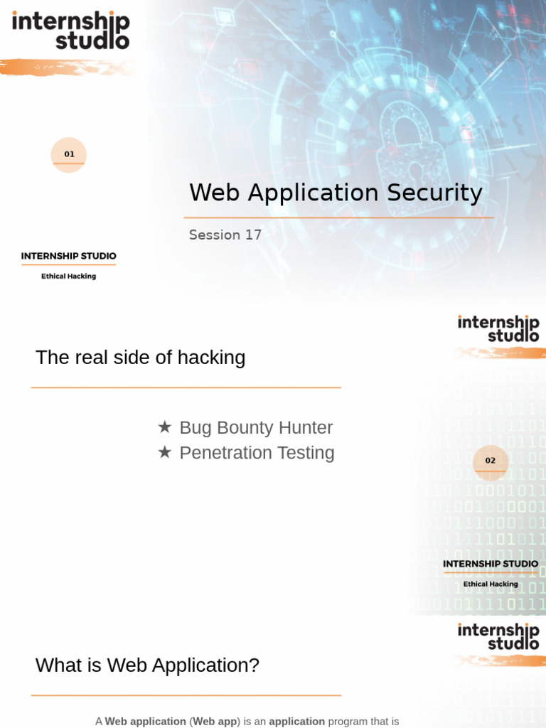 Session 17 Web Application and Security | PDF