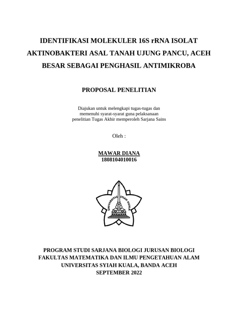 Salin-Proposal Mawar Diana (Penambahan Topiiik) | PDF