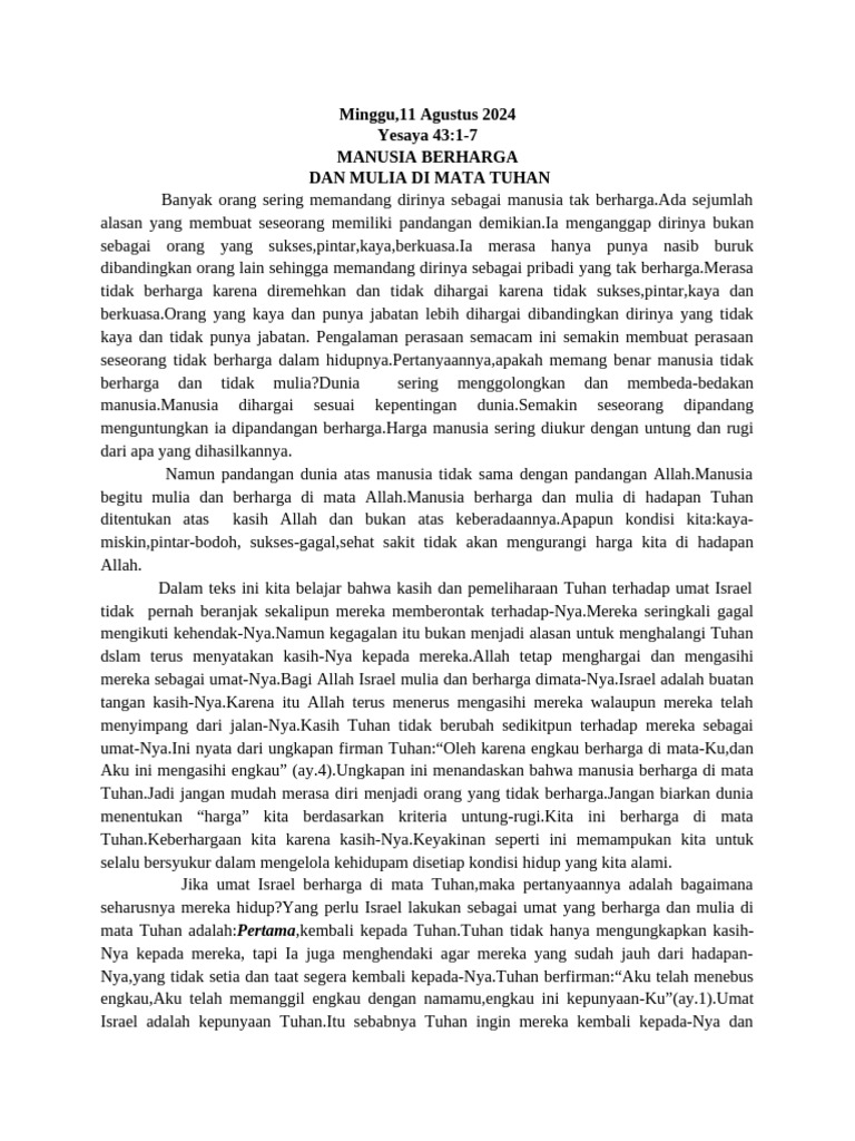 Minggu,11 Agustus 2024 | PDF