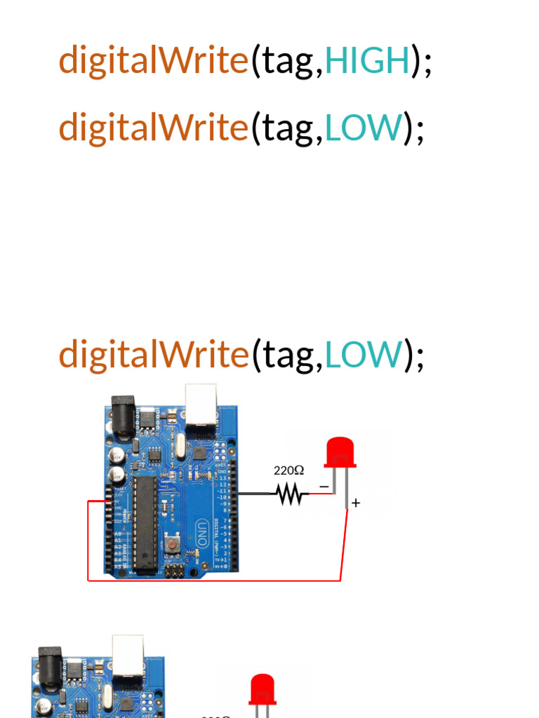 Cac Bai Tap Arduino | PDF