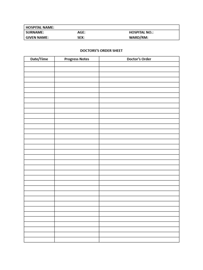 Format Mhars MC | PDF