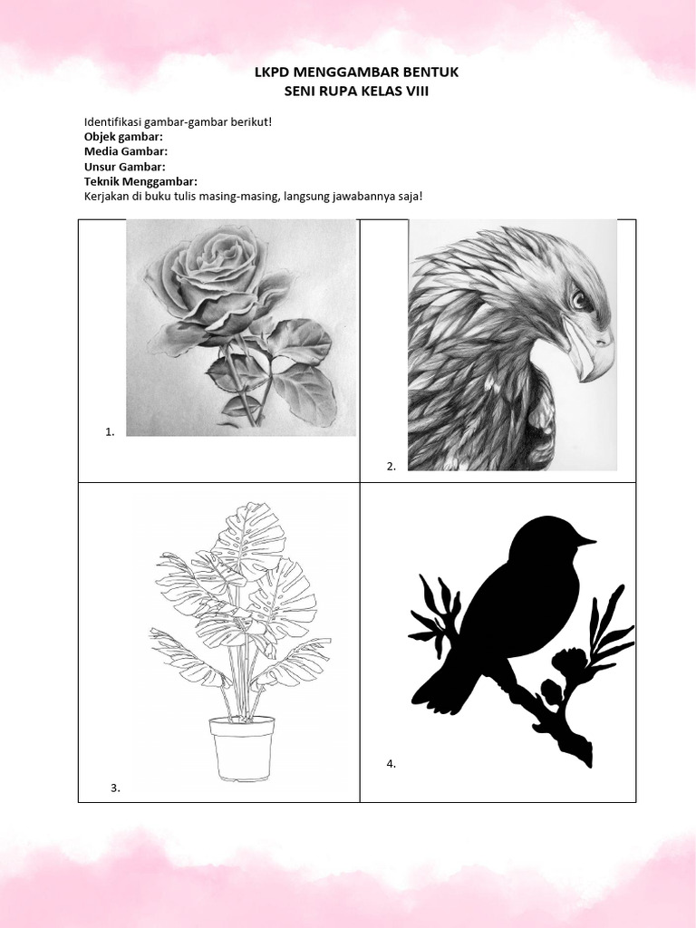 LKPD Menggambar Bentuk | PDF