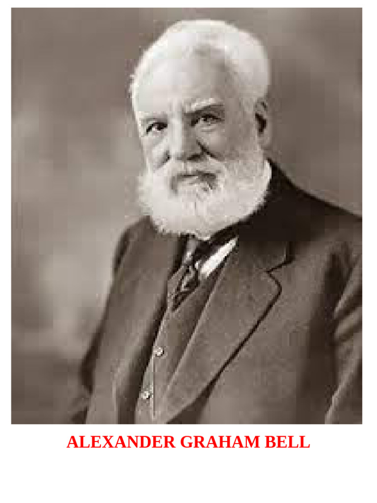 Alexander Graham Bell, Thomas | PDF