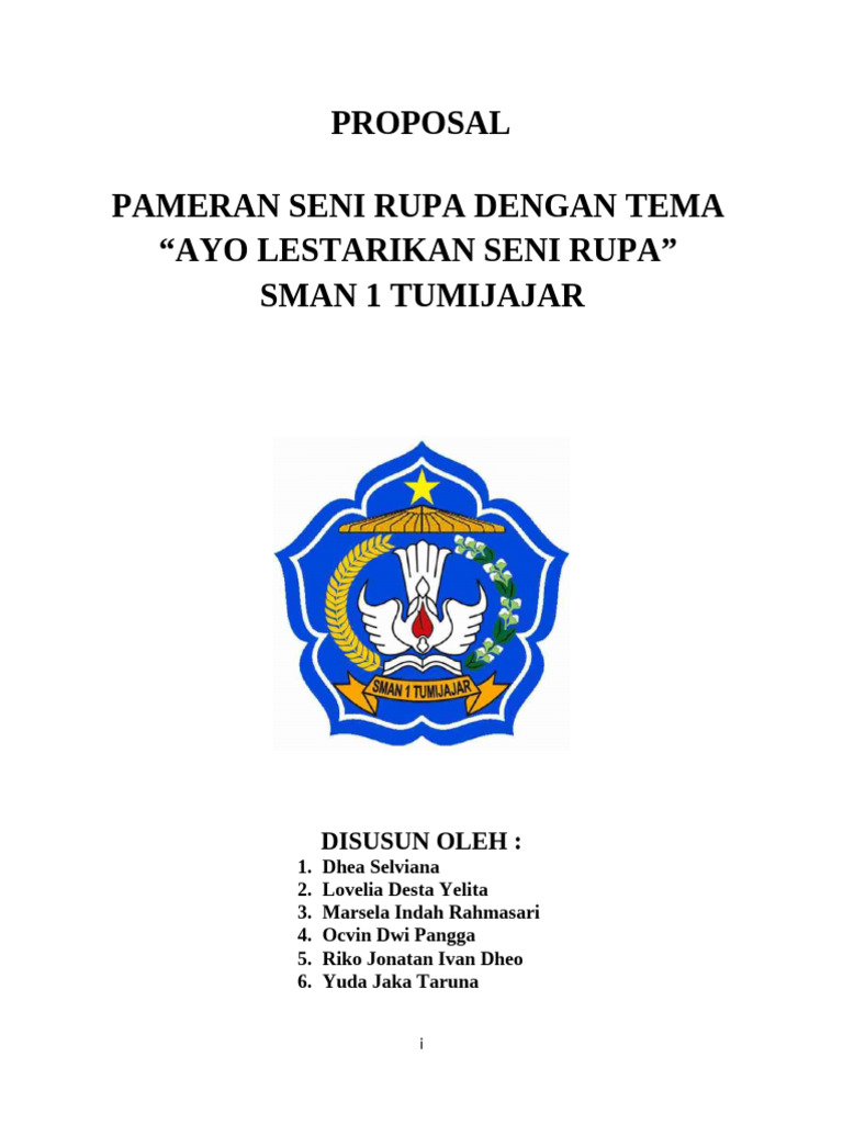 Proposal Seni Budaya | PDF