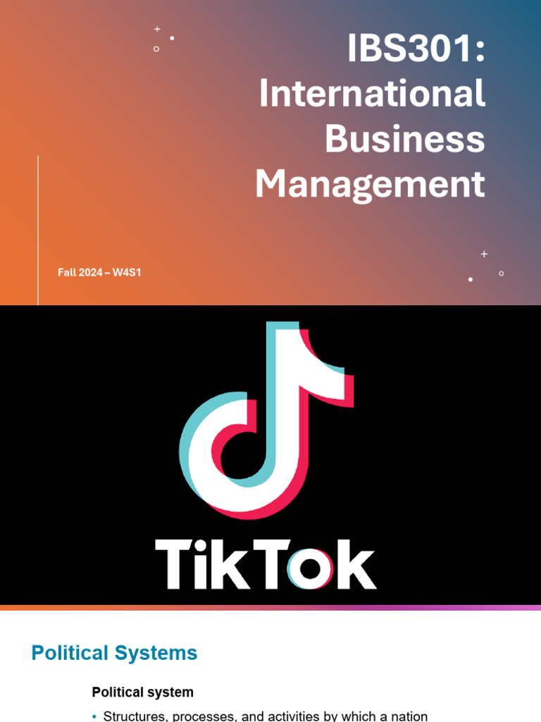 Ibs301 F24 LP W4S1 | PDF