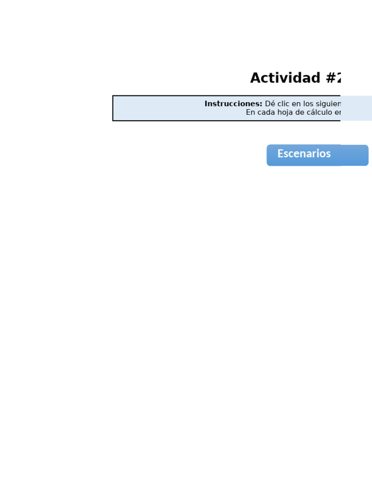 Actividad2.Escenarios | PDF