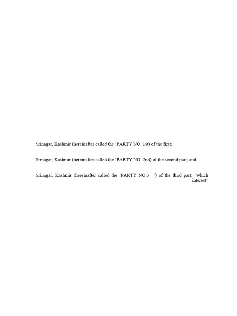 Dissolution Partnership Deed | PDF