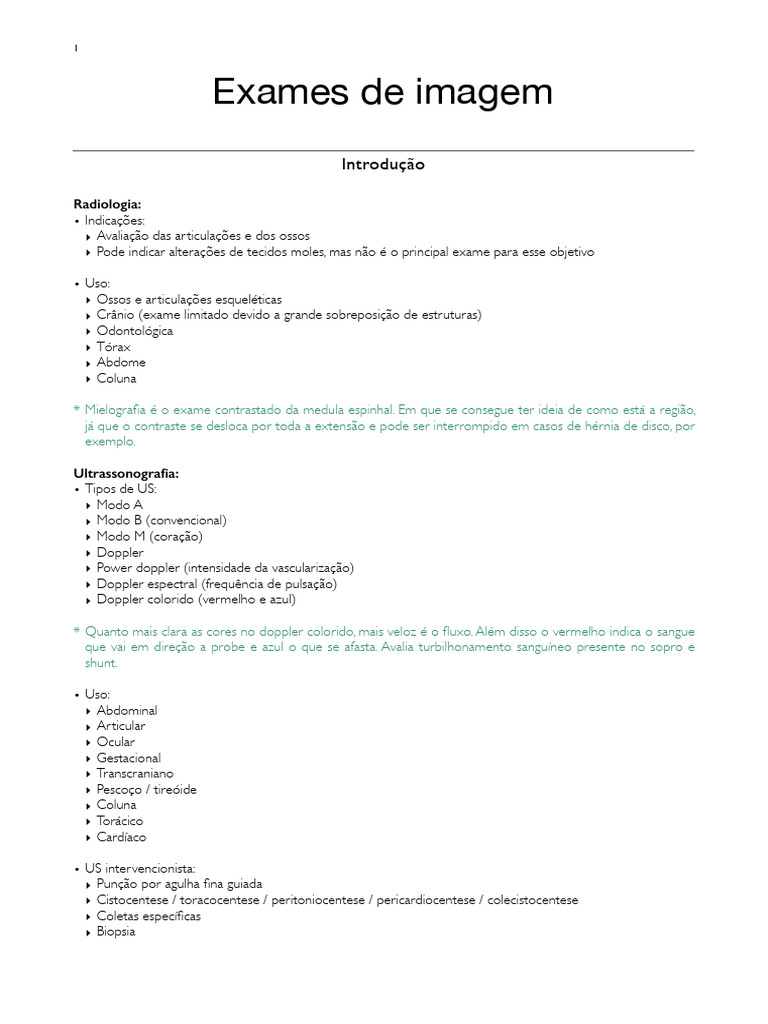 Resumo Diagnóstico 2 | PDF