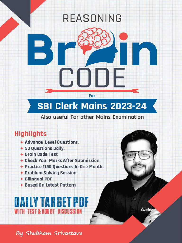 Sbi Brain Code For Mains | PDF