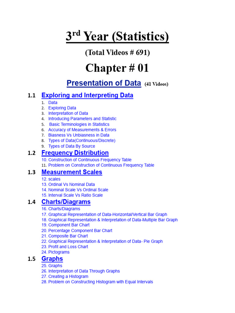 Class- 3rd Year | PDF