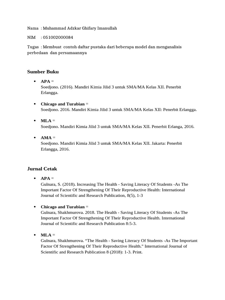 Tugas Model-Model Kutipan | PDF
