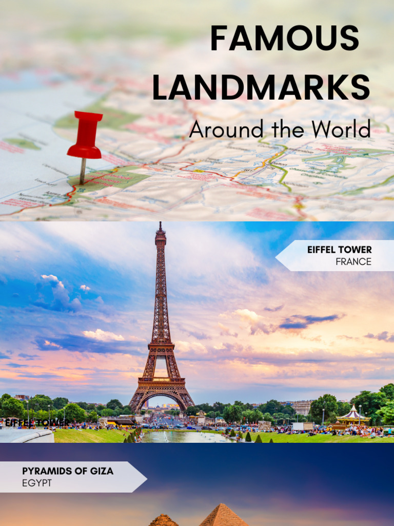 Famous Landmarks Around The World Presentation | PDF