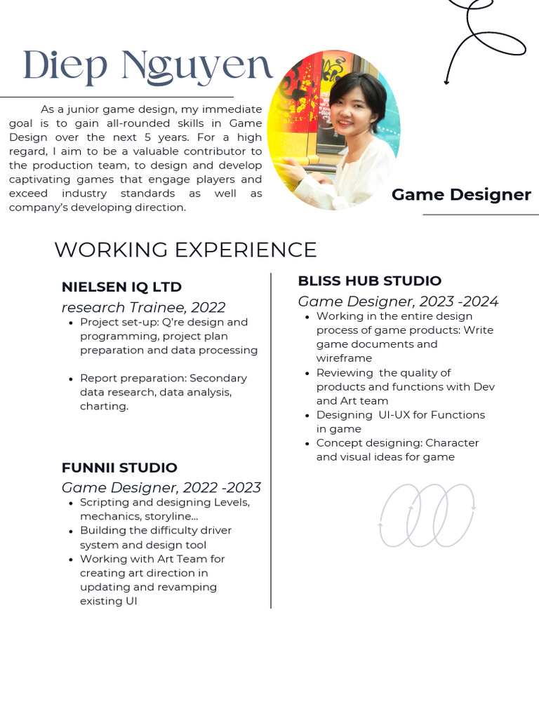 Diep Nguyen - Game Design | PDF