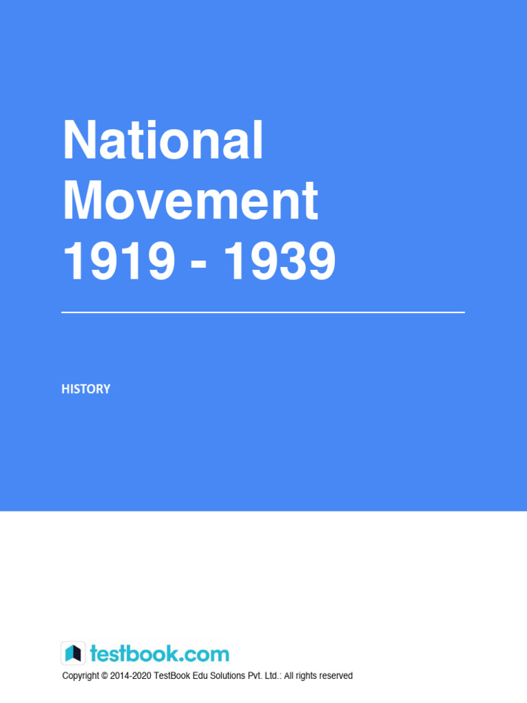 Public Safety Bill and National Movement | PDF | Politics Of India ...
