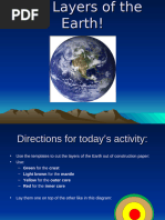 Answer Key Layers of The Earth Activity Sheet | PDF