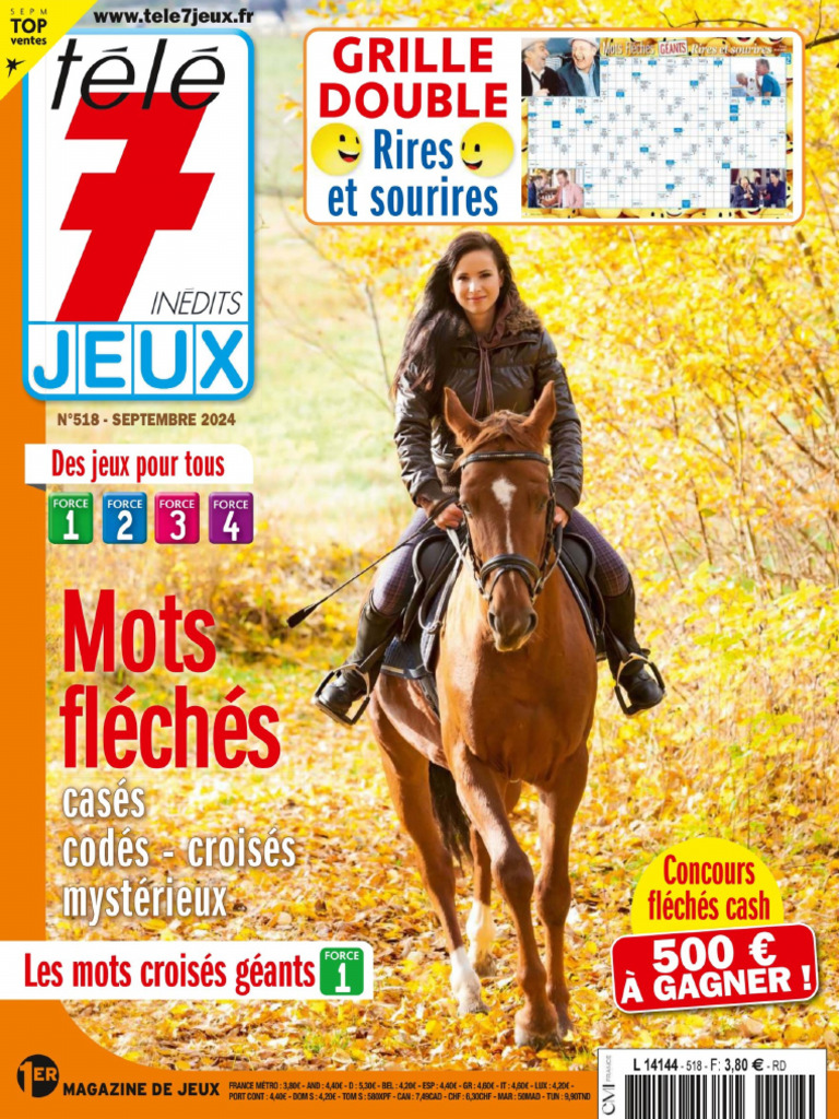 Tele 7 Jeux - Septembre 2024 | PDF