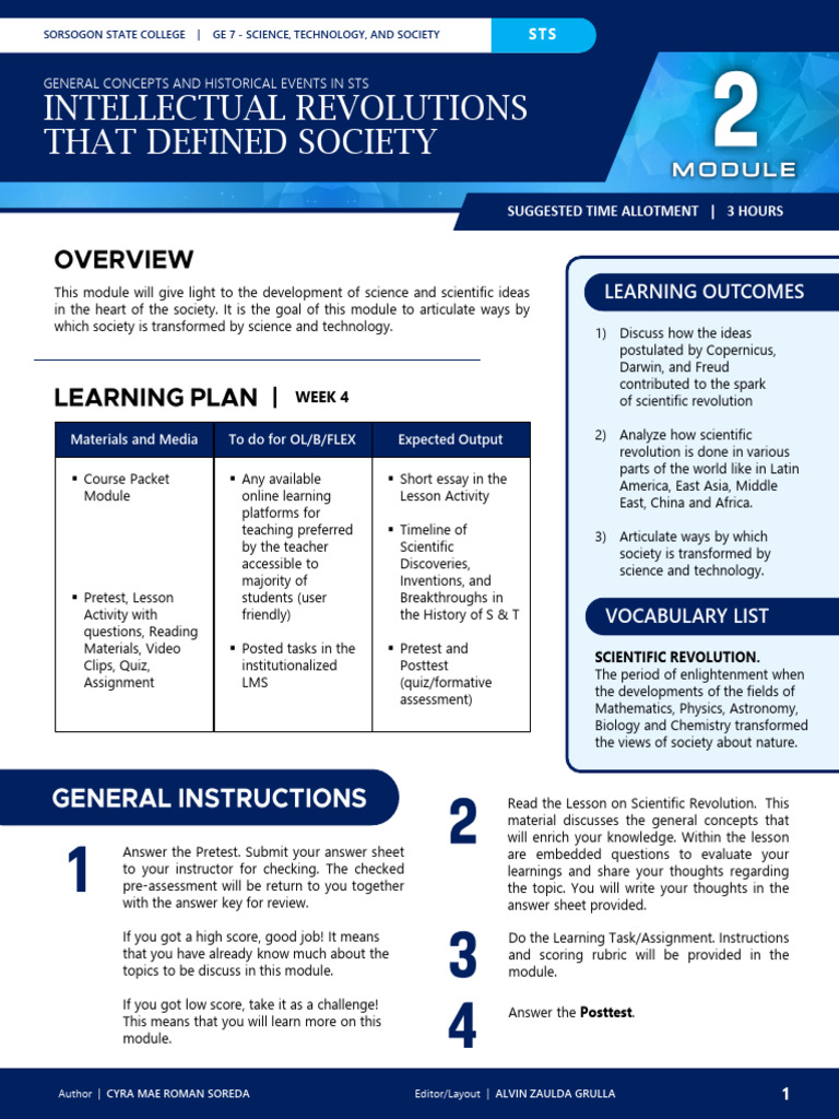 GE-7-STS-Module-2 | PDF