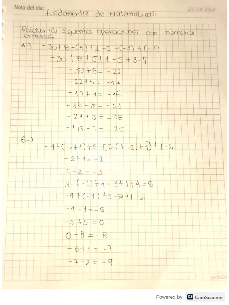 Fundamentos de Matemáticas | PDF