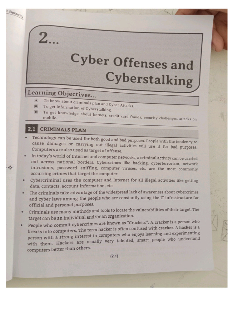 Cyber Security Chap 2 | PDF
