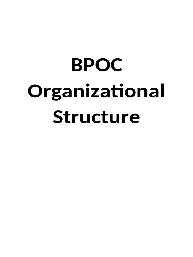 3_BPOC-Org-Structure | PDF