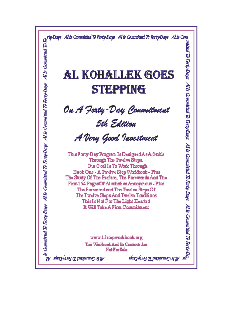 Al Goes Stepping 5th Ed 2 Website PDF | PDF | Twelve Step Program ...
