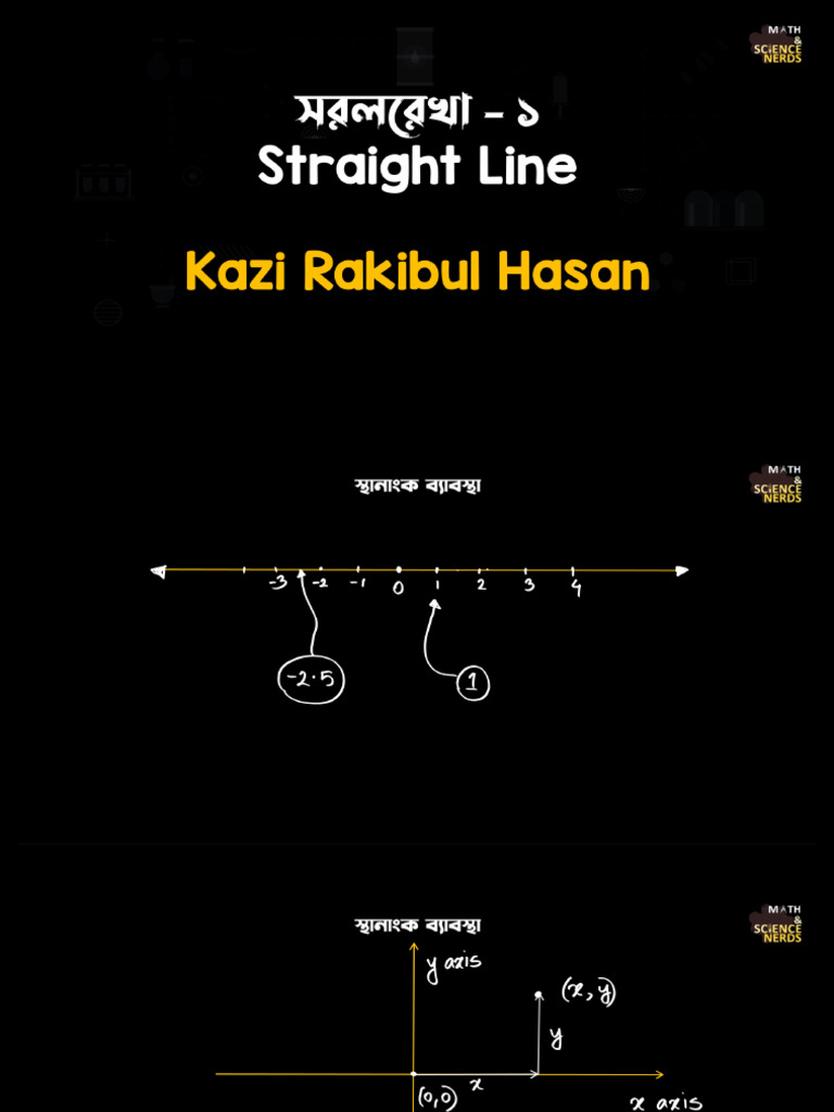 Straight Line 1 | PDF