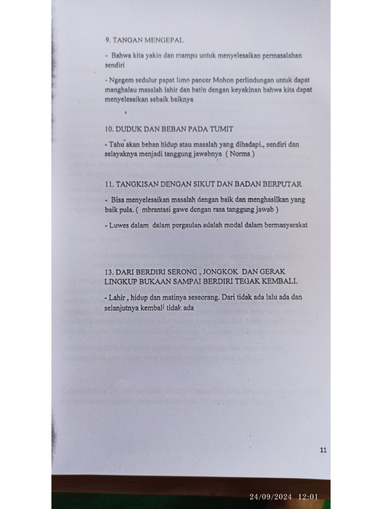 Arti Tangan Ngepal | PDF