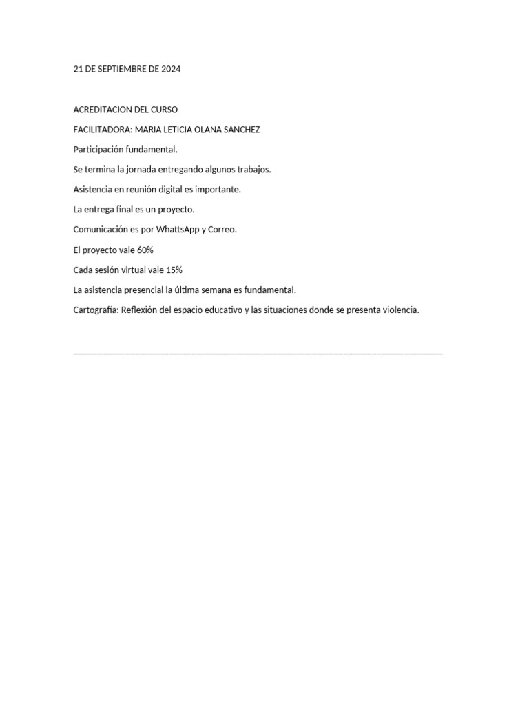 Notas Del Curso | PDF