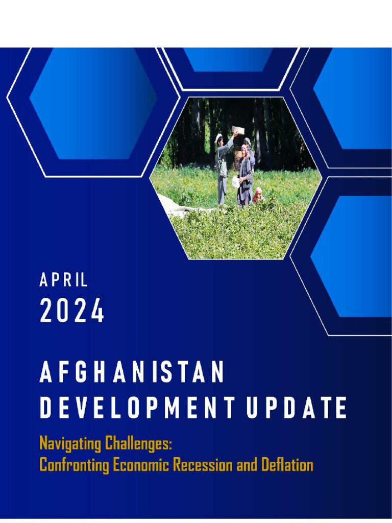 Afghanistan Development Update April 2024 | PDF | Deflation | Fiscal Policy
