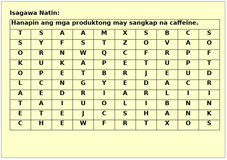 Activity Mapeh Cot | PDF