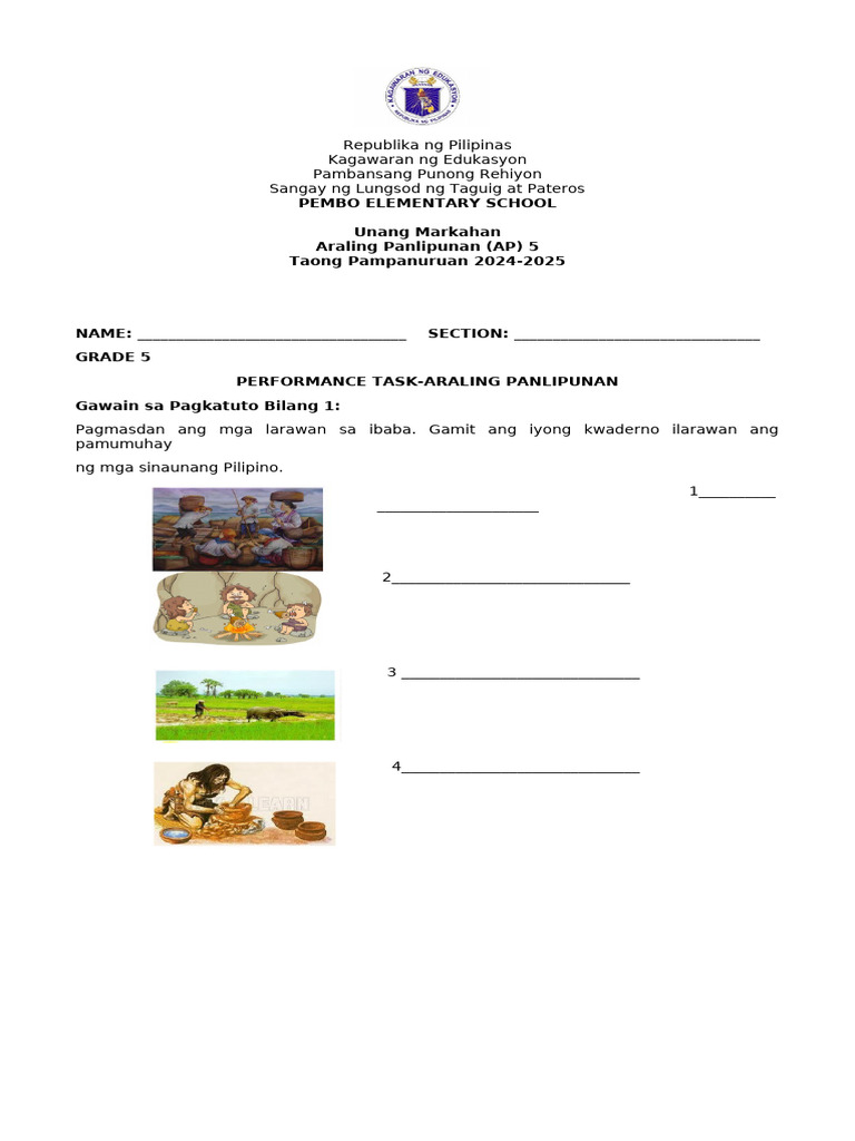 Performance-Task-Q1 | PDF