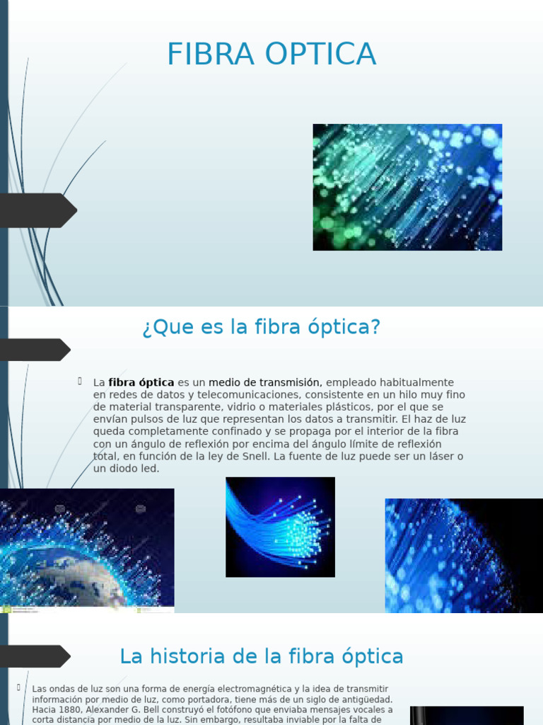 Fibra Optica | PDF