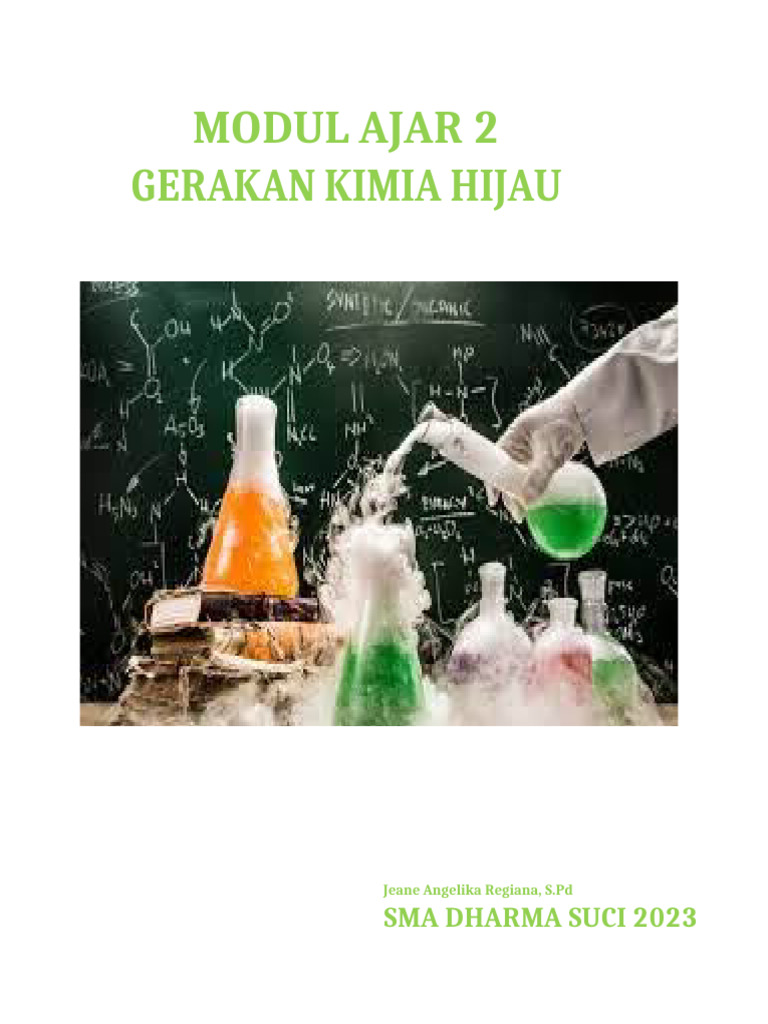 MODUL AJAR 2 Kimia Fase E | PDF