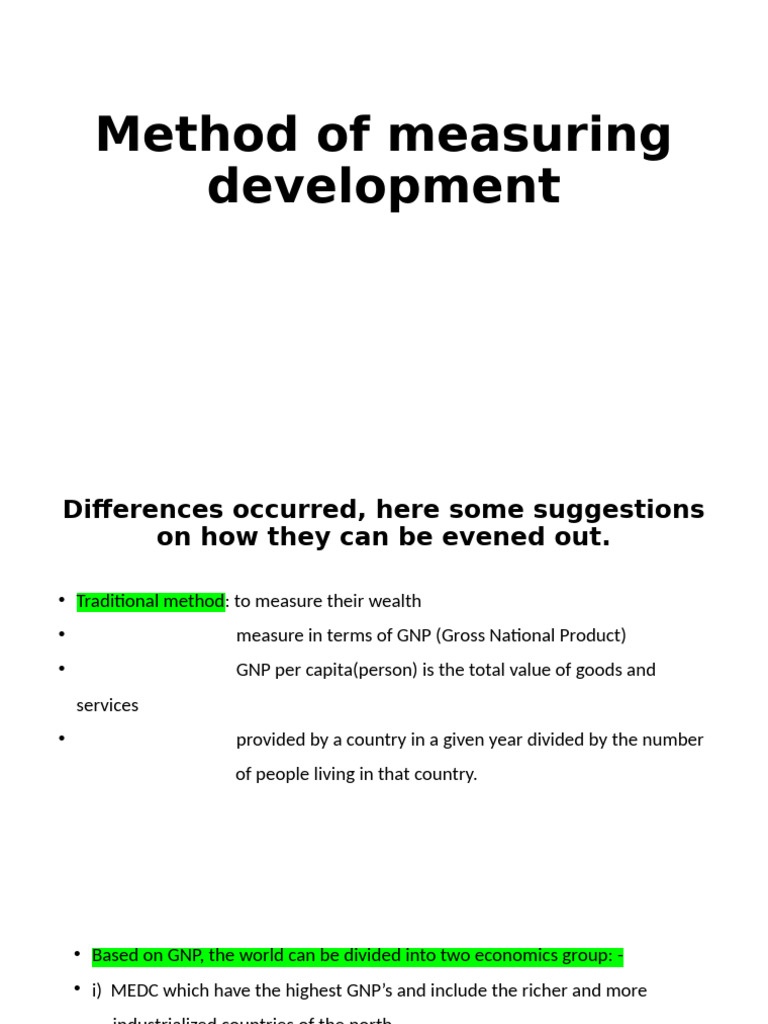 International Development Part3 | PDF