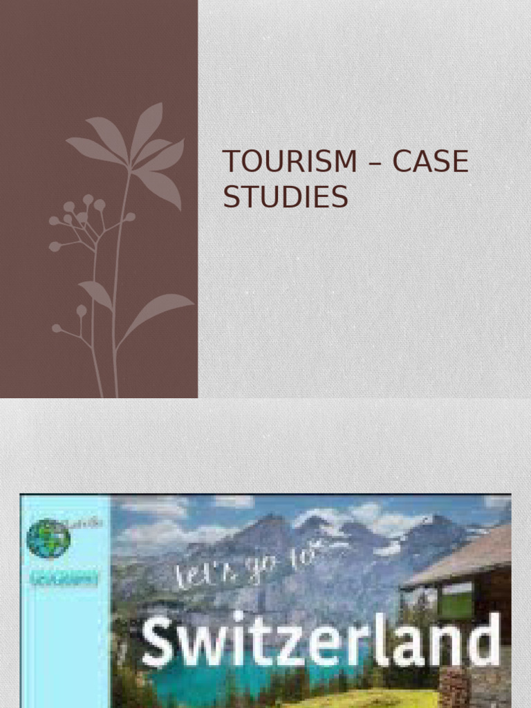 G8 Tourism-Case Studies | PDF
